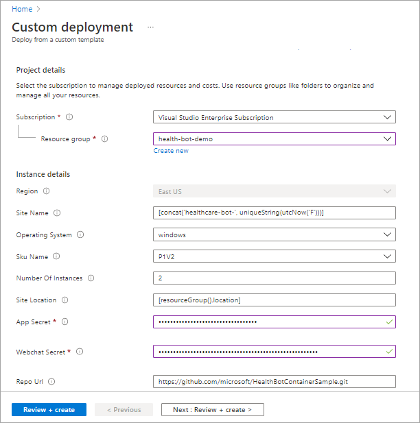 Create AI-powered medical chatbots with Azure Health Bot