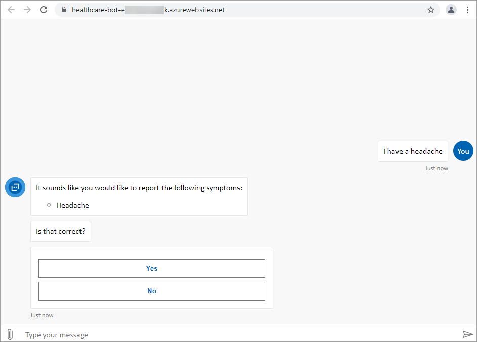 Create AI-powered medical chatbots with Azure Health Bot